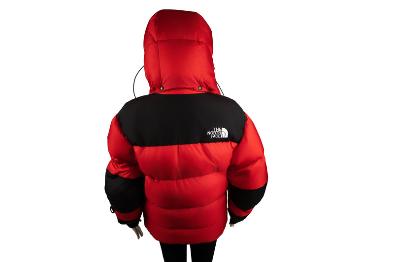 The North Face Red Black Expedition Puffer Coat Size Small – On Que Style